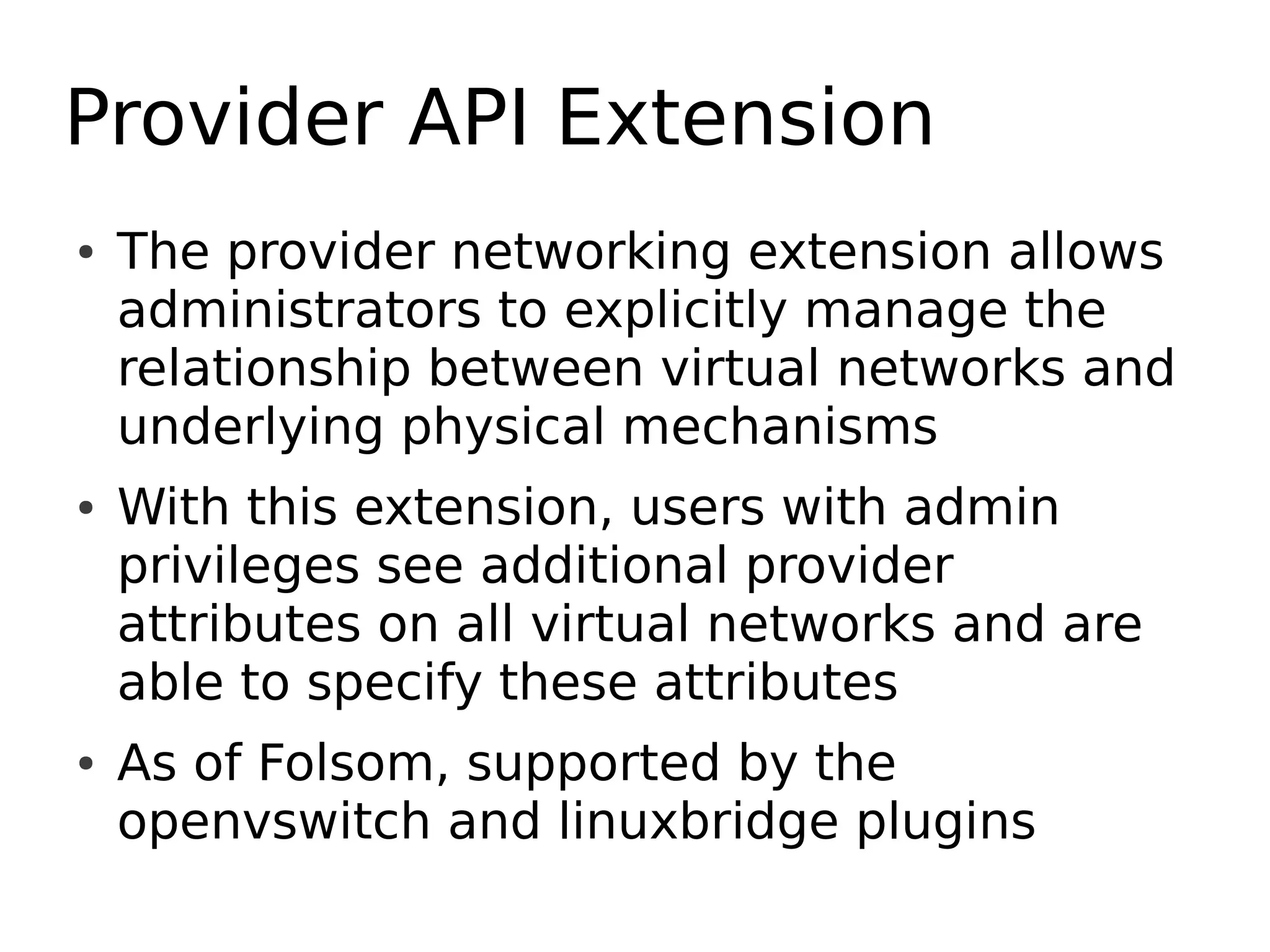 Network virtualization with open stack quantum | PPT