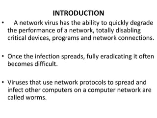Network virus | PPTX