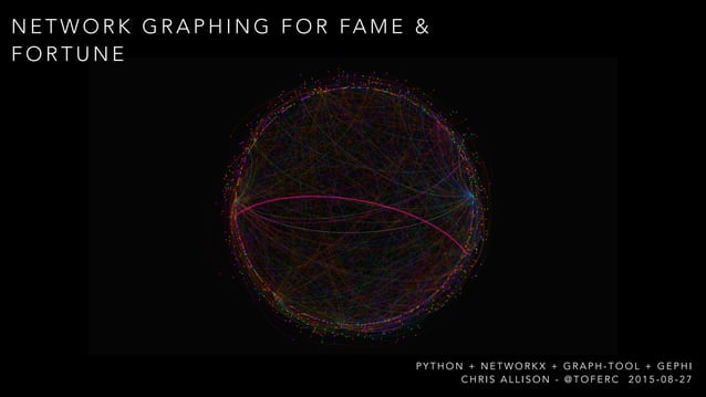 Network x python_meetup_2015-08-27 | PPT
