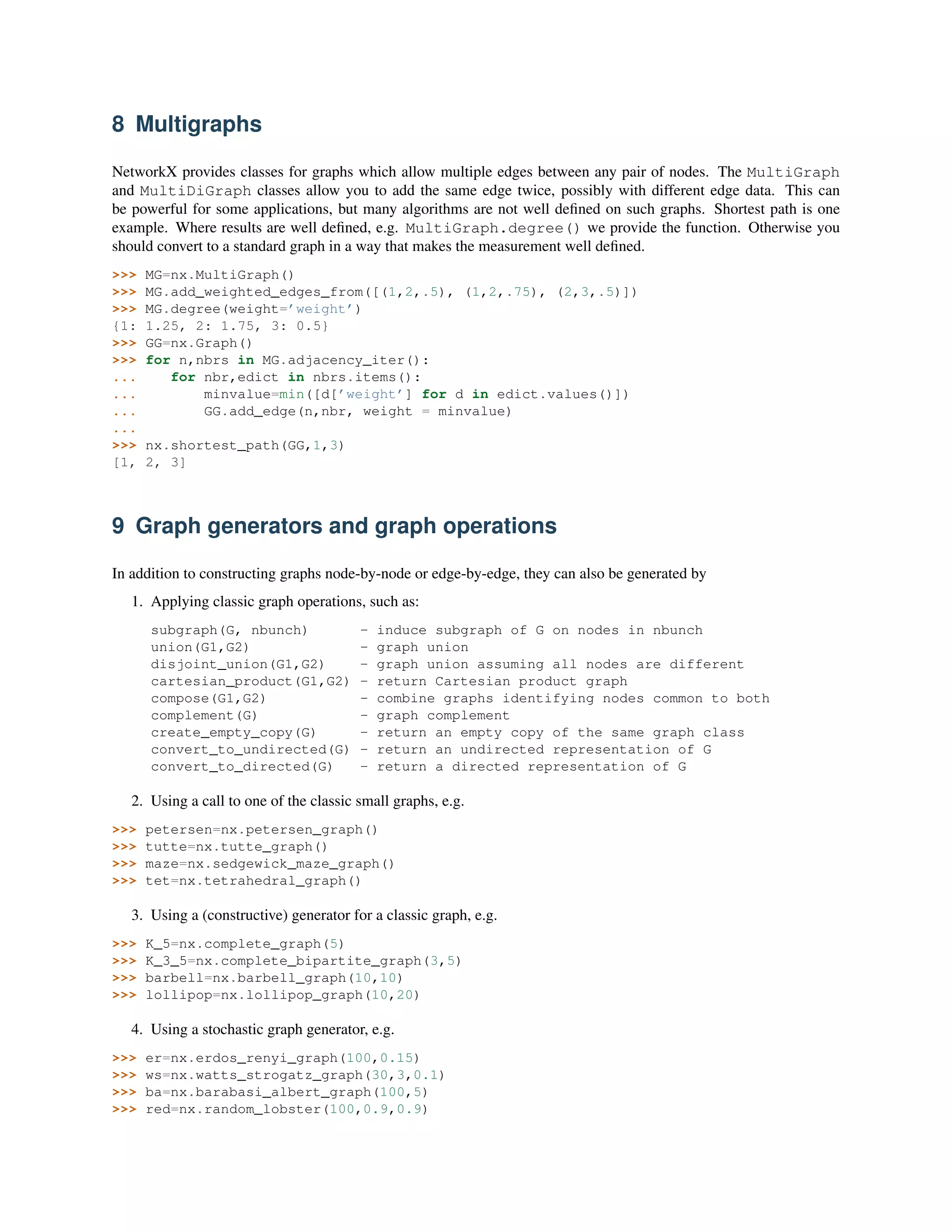 Networkx tutorial | PDF | Computing | Technology & Computing