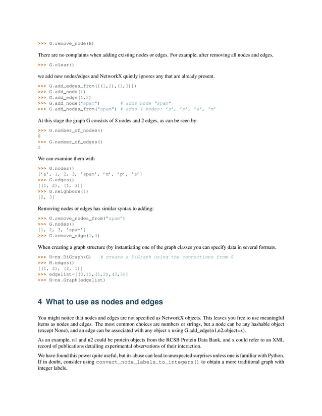 Networkx tutorial | PDF | Computing | Technology & Computing