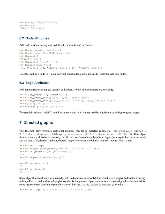 Networkx tutorial | PDF | Computing | Technology & Computing