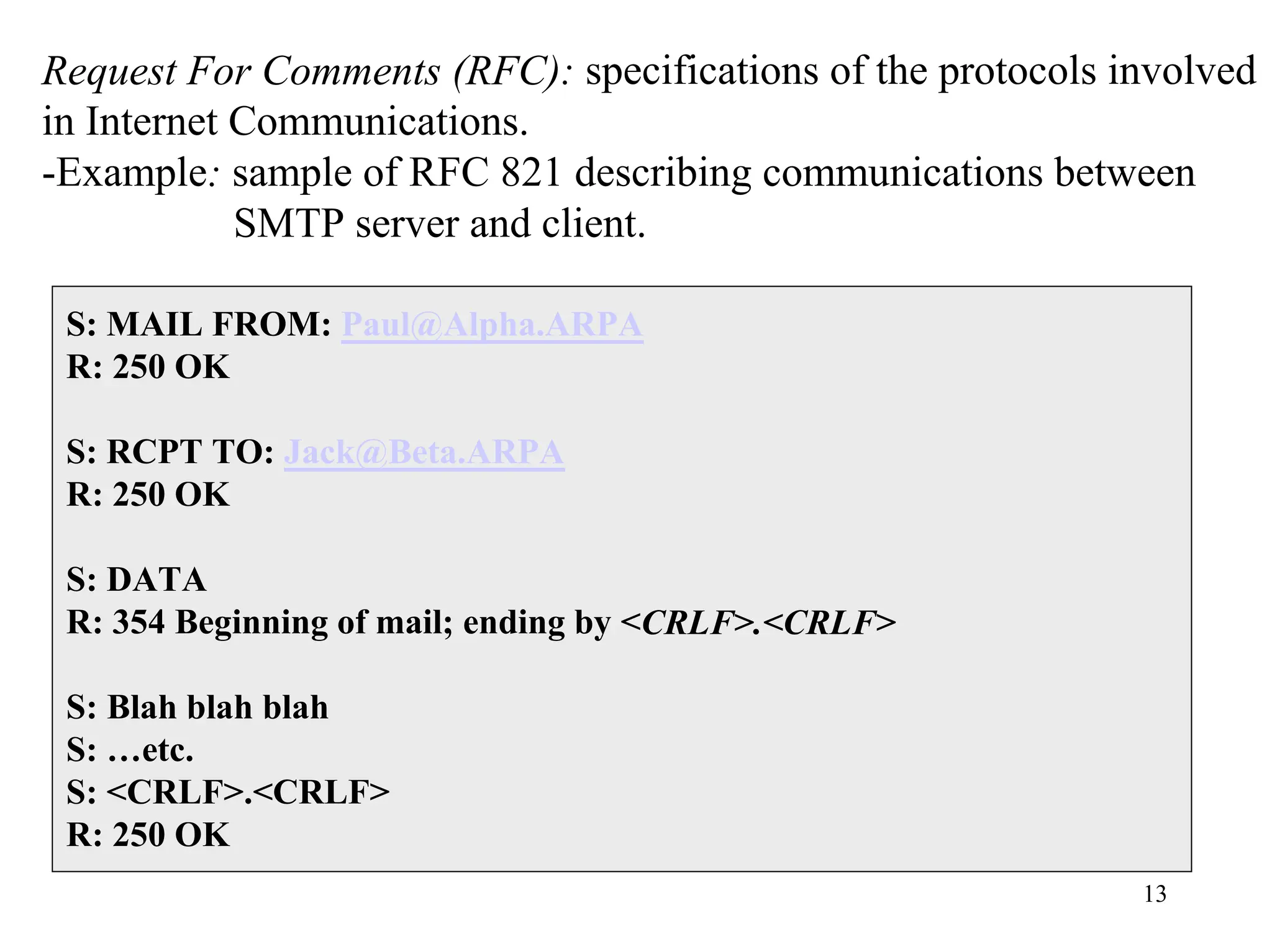 network in details description and example | PDF