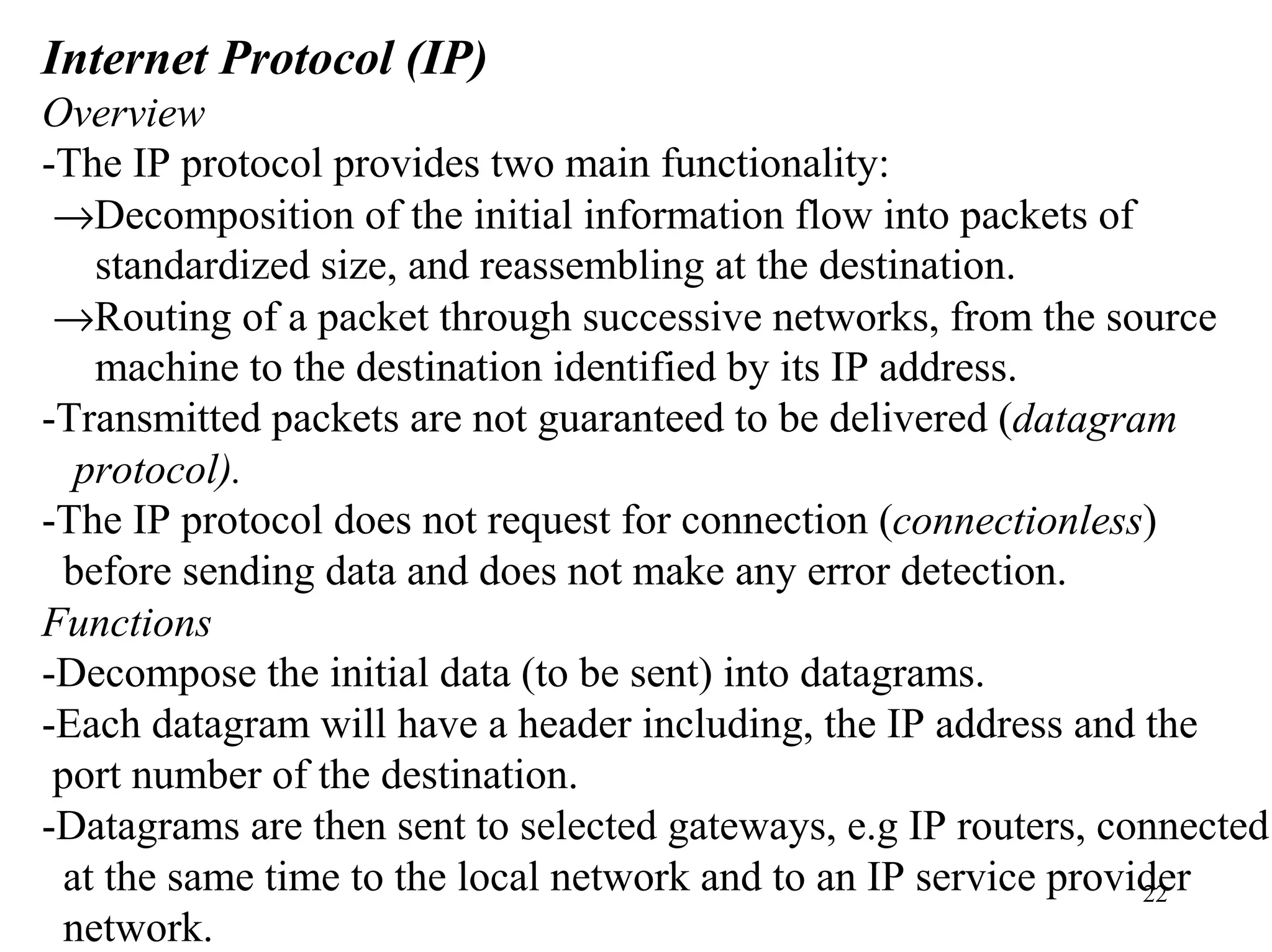 network in details description and example | PDF