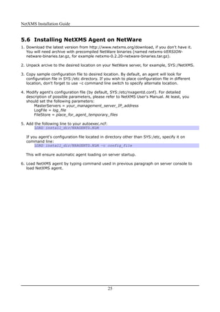 Netxms install guide | PDF