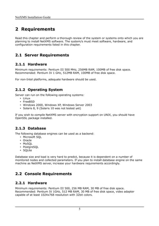 Netxms install guide | PDF