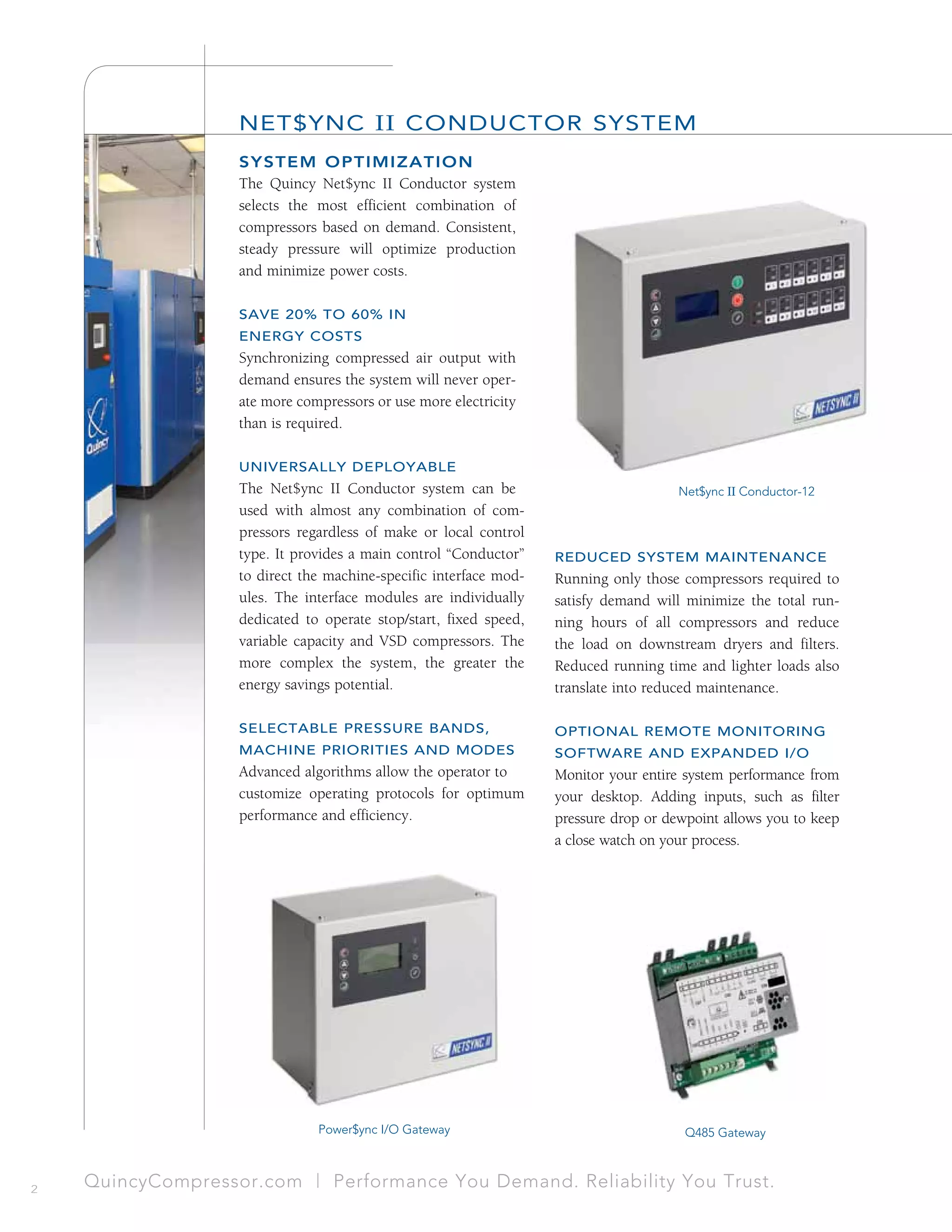 Net$ync II Air Compressor Conductor System | PDF