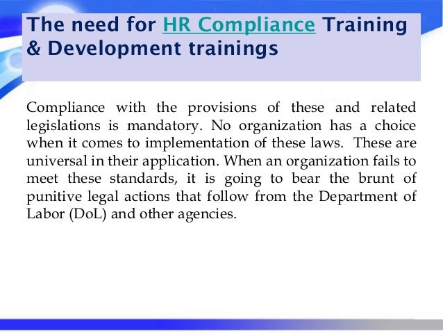 HR Compliance Training & Development WITH NetZealous LLC