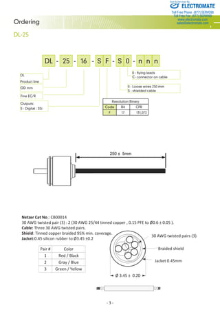 Netzer dl 25-specsheet | PDF