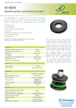 Netzer ds 58-specsheet | PDF