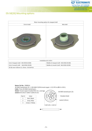Netzer DS 58 Specsheet | PDF
