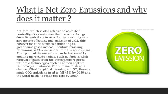 Net Zero.pptx | Power and Energy Industry | Industries