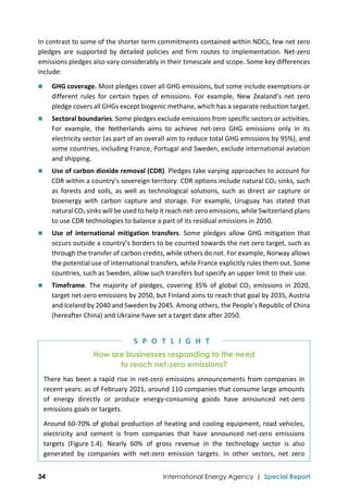Net Zero by 2050: A Roadmap for the Global Energy Sector | PDF