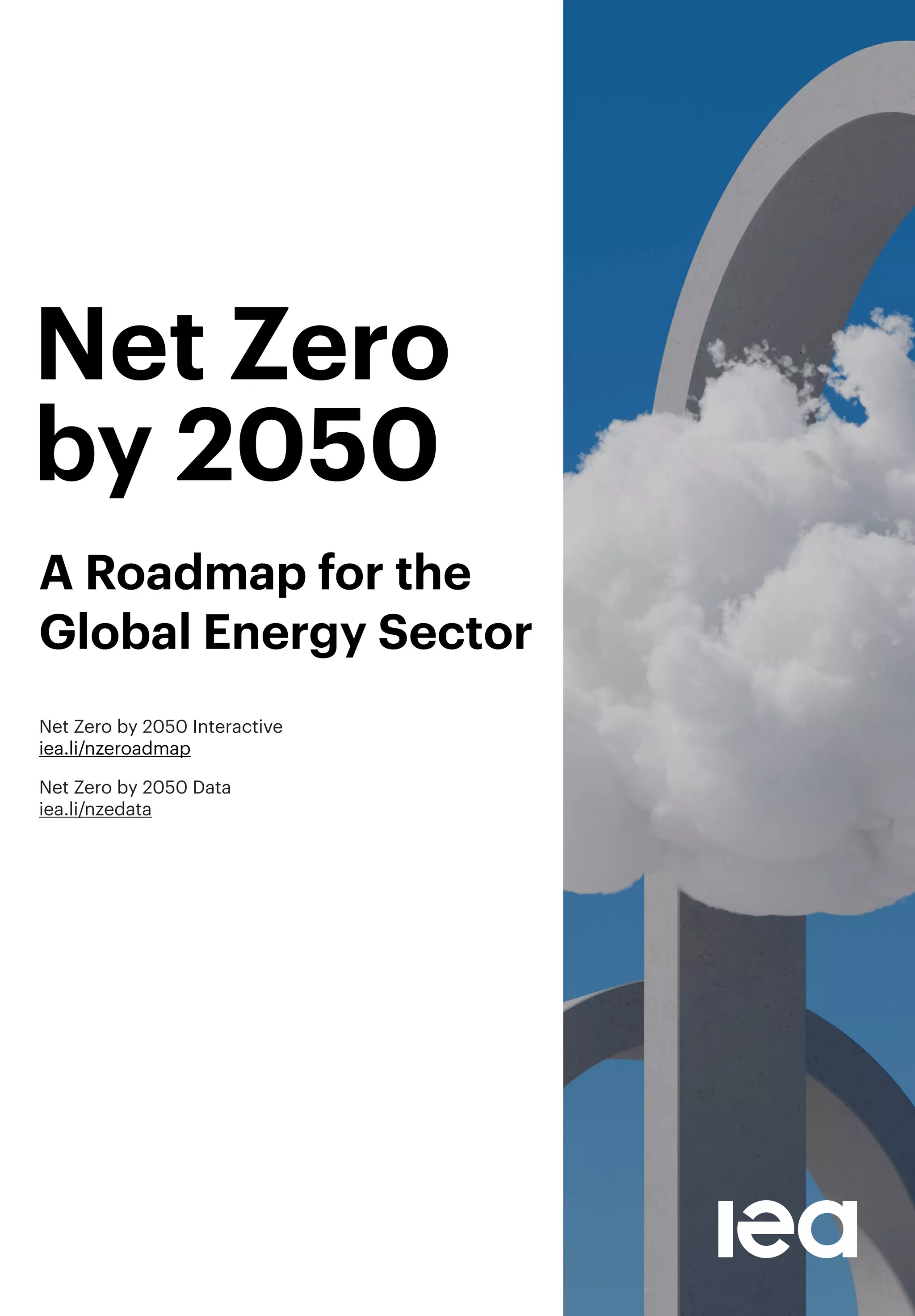 Net zero by 2050 roadmap for global energy sector | PDF