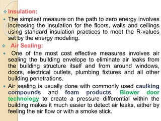 Net zero energy buildings | PPTX