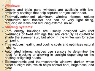 Net zero energy buildings | PPTX