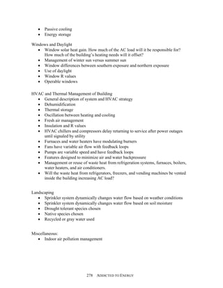 Net Zero Energy Buildings - Checklists for Architects | PDF