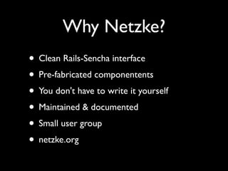 Rails + Sencha = Netzke | KEY