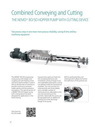 NETZSCH Food & Pharmaceuticals Pumps in India | PDF