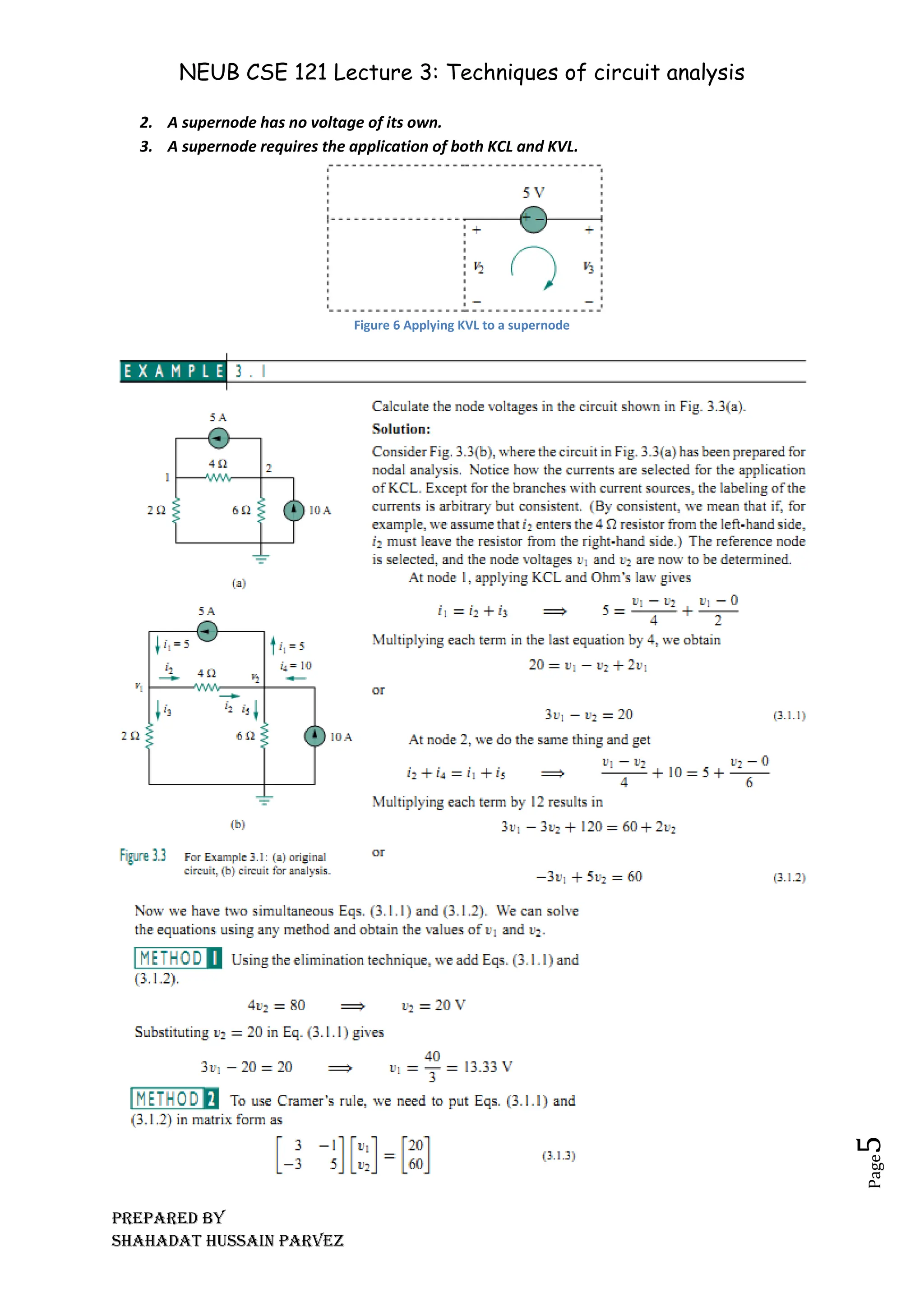 neub-cse-121-lec-3.pdf Basic-Electric-and-Circuit | PDF