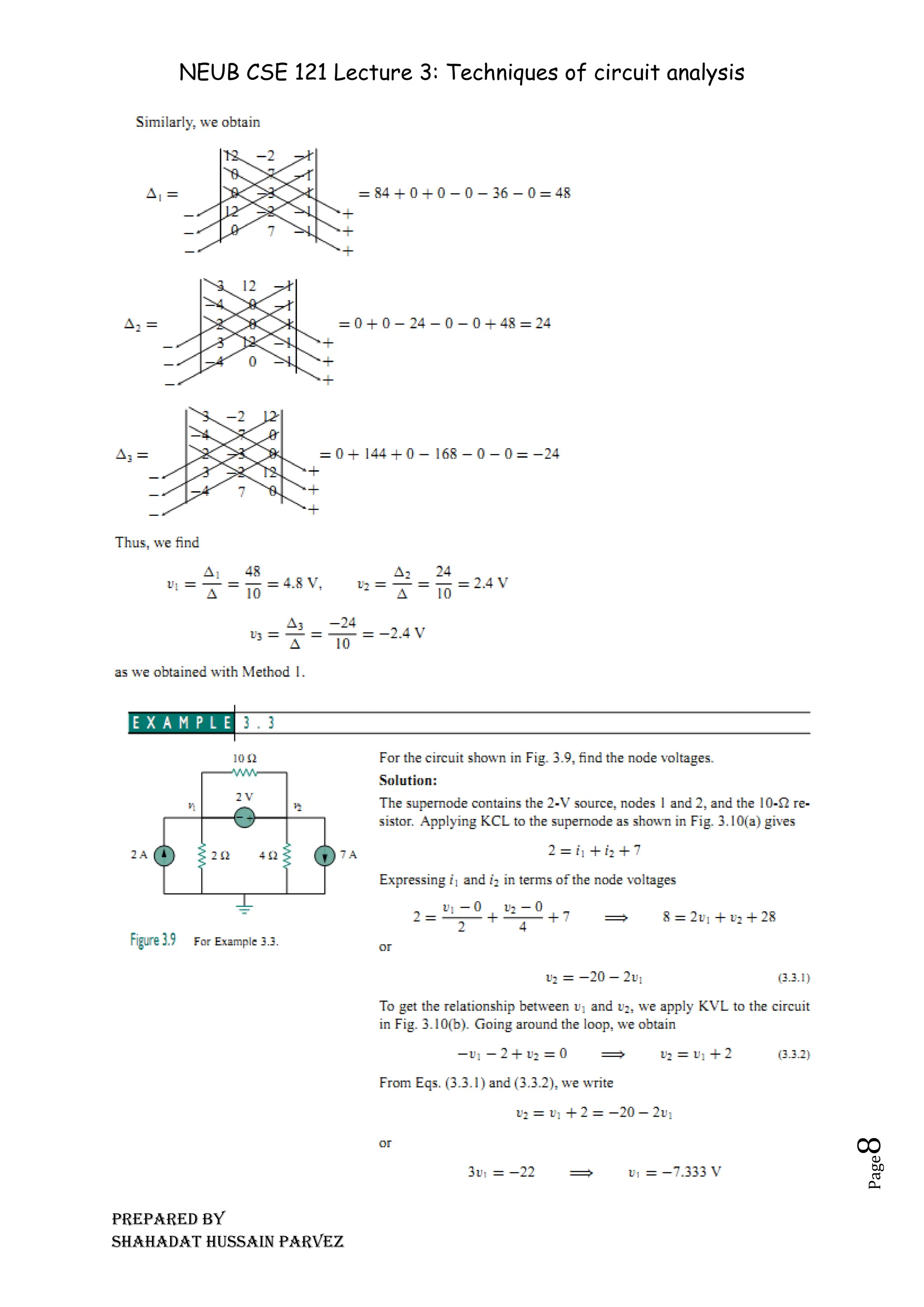 neub-cse-121-lec-3.pdf Basic-Electric-and-Circuit | PDF