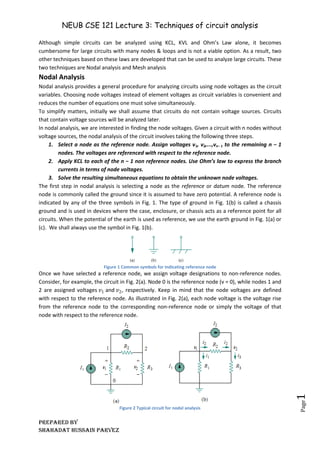 neub-cse-121-lec-3.pdf Basic-Electric-and-Circuit | PDF