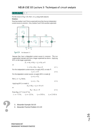 neub-cse-121-lec-3.pdf Basic-Electric-and-Circuit | PDF | Computer Networking | Computing