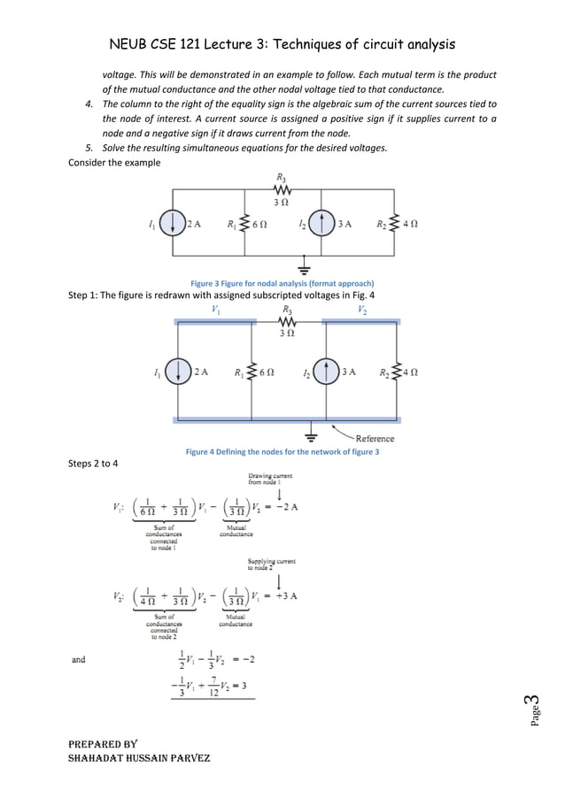 neub-cse-121-lec-3.pdf Basic-Electric-and-Circuit | PDF | Computer Networking | Computing