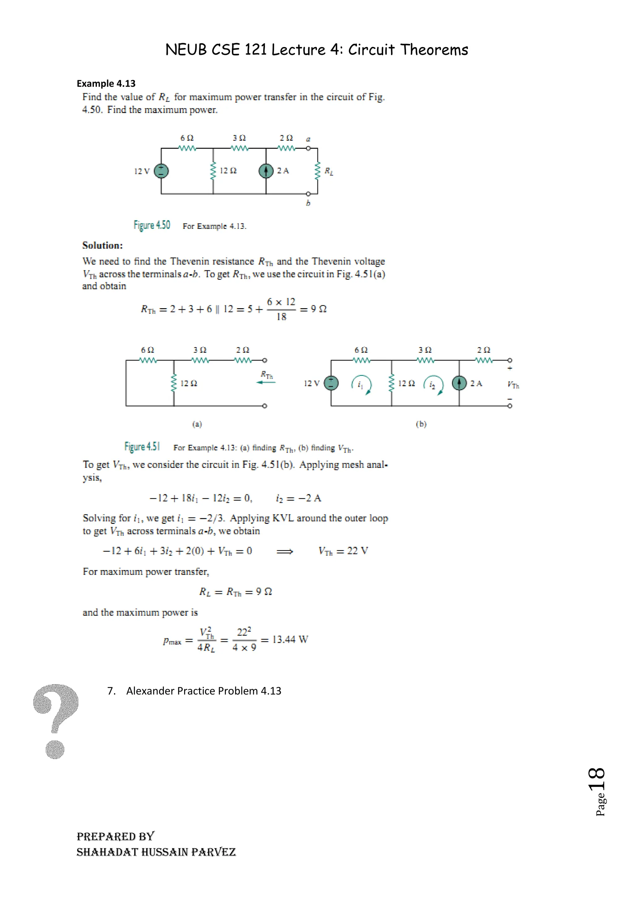 neub-cse-121-lec-4.pdf Basic-Electric-and-Circuit | PDF