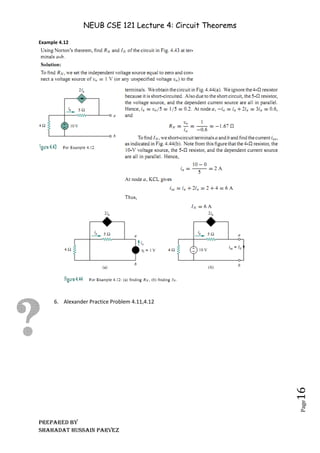 neub-cse-121-lec-4.pdf Basic-Electric-and-Circuit | PDF