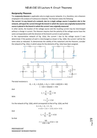 neub-cse-121-lec-4.pdf Basic-Electric-and-Circuit | PDF