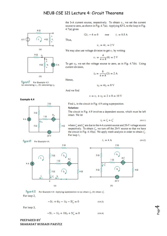 neub-cse-121-lec-4.pdf Basic-Electric-and-Circuit | PDF