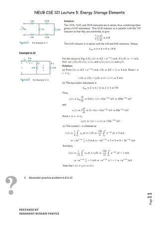 neub-cse-121-lec-5.pdf Basic-Electric-and-Circuit | PDF