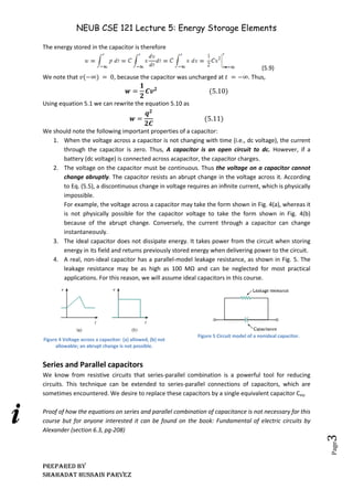 neub-cse-121-lec-5.pdf Basic-Electric-and-Circuit | PDF