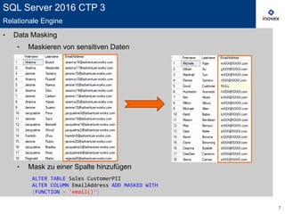 Neues in SQL Server 2016 – Evaluierung SQL Server 2016 CTP 3 für den BI Stack | PPT
