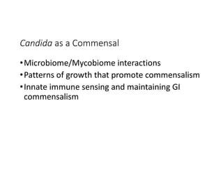 Pathogenesis and Immunity of Candida albicans | PDF