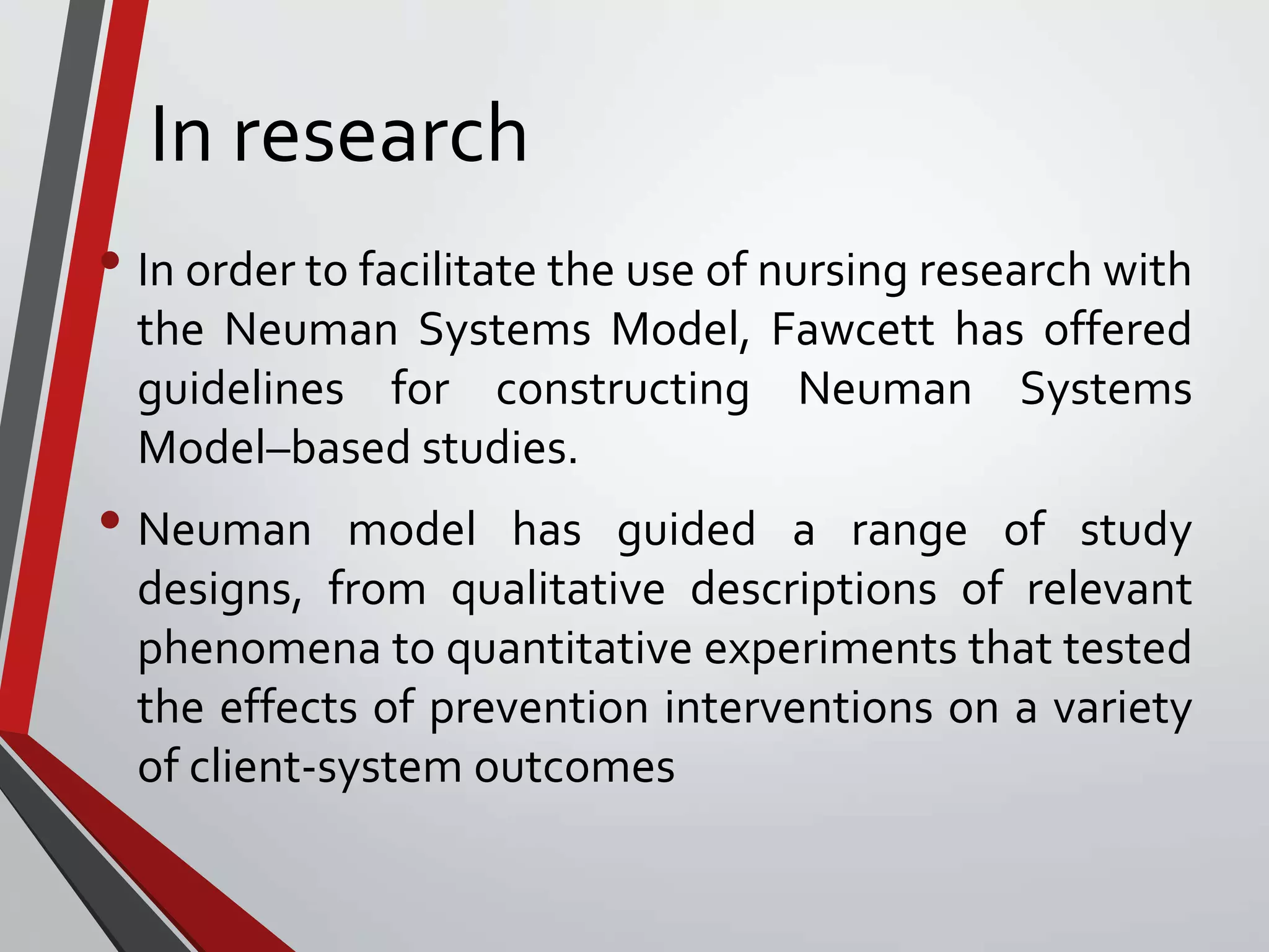 NEUMAN SYSTEMS MODEL.ppt