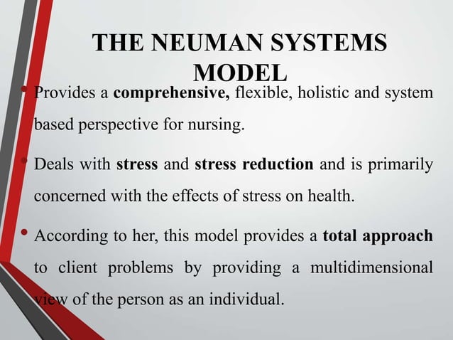 NEUMAN SYSTEMS MODEL.ppt | Medical Health