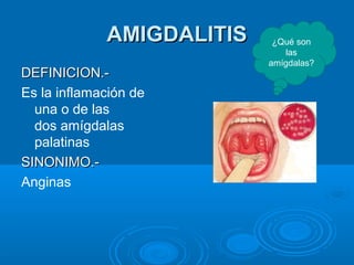 Neumocardiología anginas e infecciones virosicas de vías aéreas | PPT