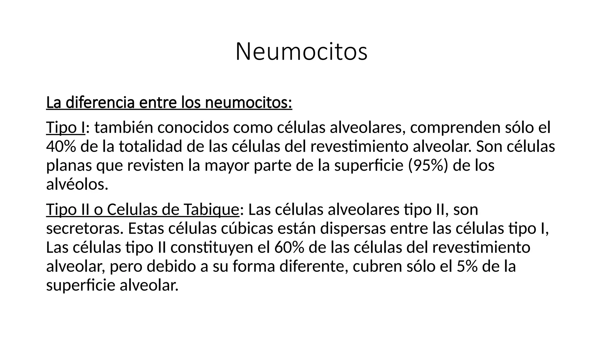 HISTOLOGIA NEUMOCITOS TIPO I Y TIPO II.pptx