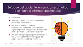 Neumonia en inmunocomprometidos | PDF