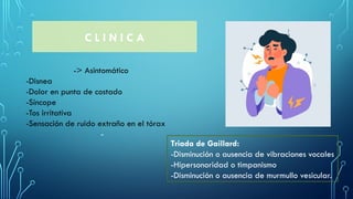 neumotorax clasificación de grados en urgencias. | PPTX