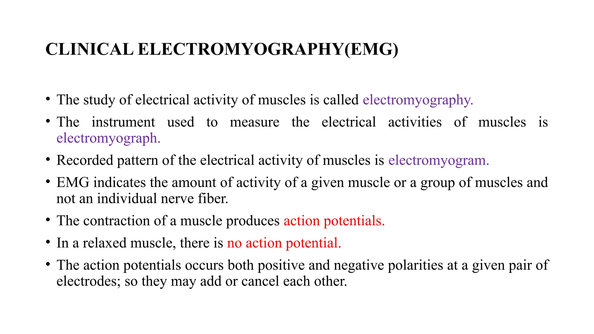 UNIT I NERVE EXCITABILITY AND ELECTROMYOGRAPHY | PPTX