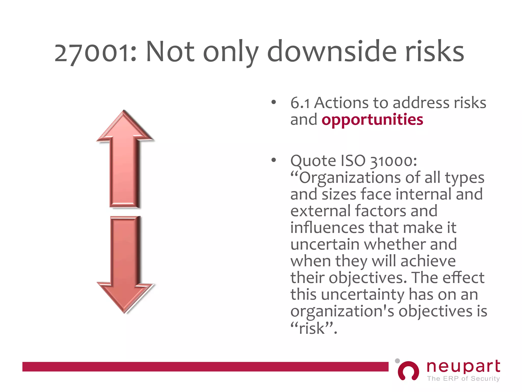 Neupart Bright Talk - How Does the New ISO 27001 Impact Your IT Risk ...