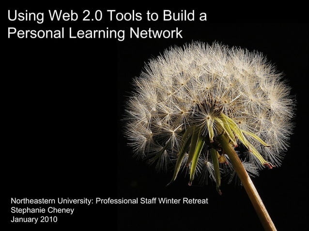 Using Web 2.0 Tools to Build a Personal Learning Network | PPT