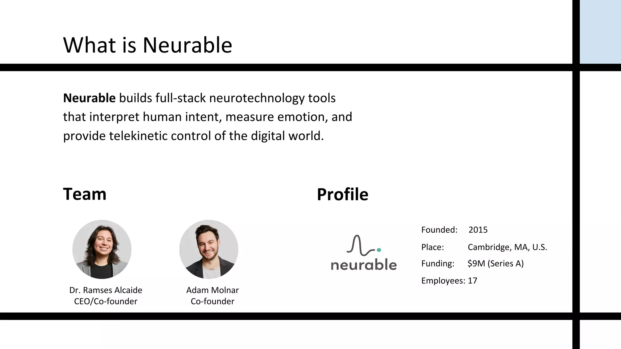 Neurable Analysis | PPT