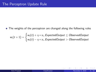 Perceptron Learning | PDF