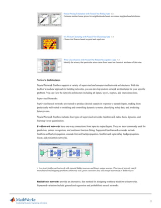 Neural network-toolbox | PDF