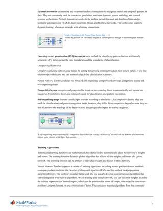 Neural network-toolbox | PDF