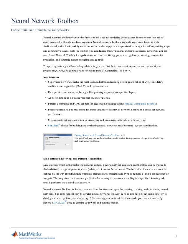 Neural network-toolbox